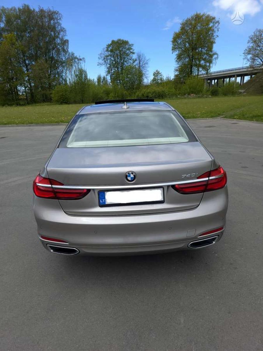 Dzeltens BMW 740 2016 Kretinga, ar dzinēja tilpumu 3.00 L un nobraukumu 190 tūkst. km par 16999 €, foto 7 vietnē AUTOMOTO.COM.LV