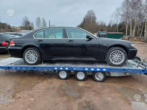 Melns BMW 745 2003 Viļņa, ar dzinēja tilpumu 0.00 L un nobraukumu 49 tūkst. km par 5500 €, foto 1 vietnē AUTOMOTO.COM.LV