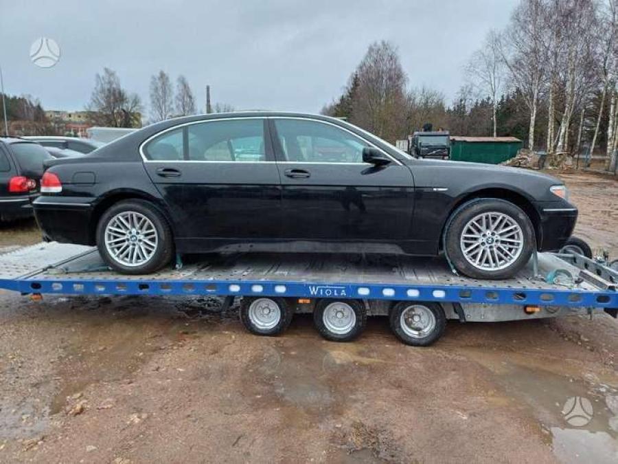 Melns BMW 745 2003 Viļņa, ar dzinēja tilpumu 0.00 L un nobraukumu 49 tūkst. km par 5500 €, foto 1 vietnē AUTOMOTO.COM.LV