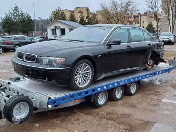 Melns BMW 745 2003 Viļņa, ar dzinēja tilpumu 0.00 L un nobraukumu 49 tūkst. km par 5500 €, foto 3 vietnē AUTOMOTO.COM.LV