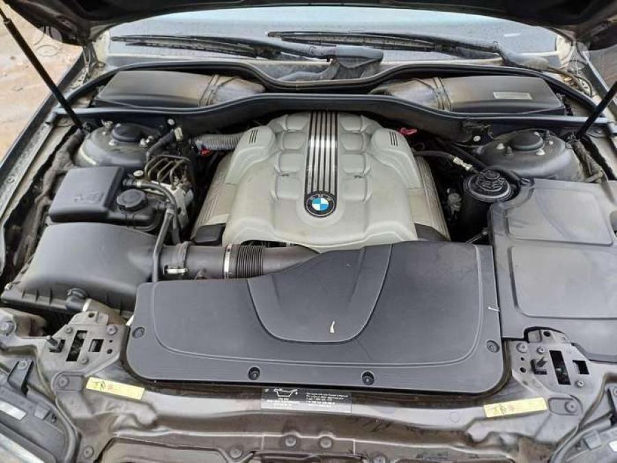 Melns BMW 745 2003 Viļņa, ar dzinēja tilpumu 0.00 L un nobraukumu 49 tūkst. km par 5500 €, foto 10 vietnē AUTOMOTO.COM.LV