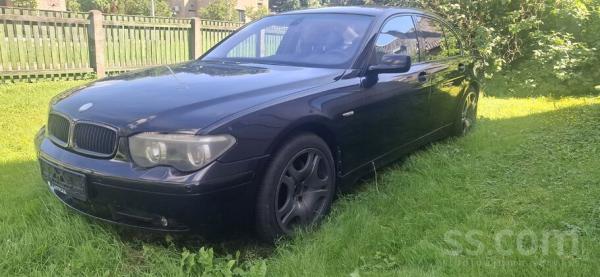 Melns BMW 745 2002 Rīga, ar dzinēja tilpumu 4.40 L un nobraukumu 368 tūkst. km par 2200 €, foto 1 vietnē AUTOMOTO.COM.LV