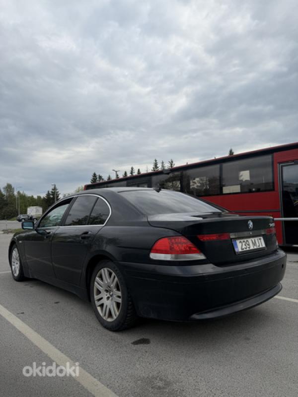 Черный БМВ 745 2002 в Таллин, объемом двигателя 4.40 л и пробегом 395 тыс. км за 2000 €, фото 4 на AUTOMOTO.COM.LV