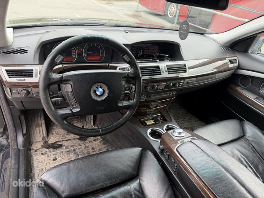Черный БМВ 745 2002 в Таллин, объемом двигателя 4.40 л и пробегом 395 тыс. км за 2000 €, фото 8 на AUTOMOTO.COM.LV