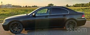 Melns BMW 745 2002 Bauska, ar dzinēja tilpumu 4.40 L un nobraukumu 455 tūkst. km par 1900 €, foto 3 vietnē AUTOMOTO.COM.LV