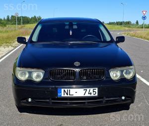 Melns BMW 745 2002 Bauska, ar dzinēja tilpumu 4.40 L un nobraukumu 455 tūkst. km par 1900 €, foto 9 vietnē AUTOMOTO.COM.LV