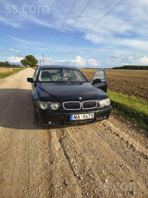 Melns BMW 745 2002 Rīga, ar dzinēja tilpumu 4.40 L un nobraukumu 358 tūkst. km par 1800 €, foto 3 vietnē AUTOMOTO.COM.LV