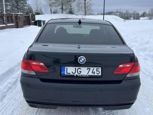 Black BMW 745 2006 in Vilnius, with an engine capacity of 4.42 L and mileage of 400 thousand km for 3650 €, photo 3 on AUTOMOTO.COM.LV