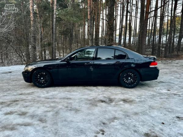 Black BMW 745 2006 in Kaunas, with an engine capacity of 4.40 L and mileage of 450 thousand km for 3400 €, photo 4 on AUTOMOTO.COM.LV