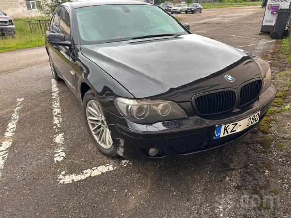 Melns BMW 745 2006 Saldus, ar dzinēja tilpumu 4.40 L un nobraukumu 360 tūkst. km par 5000 €, foto 2 vietnē AUTOMOTO.COM.LV