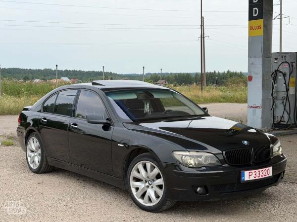 Black BMW 745 2006 in Salcininkai, with an engine capacity of 4.40 L and mileage of 0 thousand km for 5000 €, photo 1 on AUTOMOTO.COM.LV