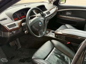 Black BMW 745 2006 in Salcininkai, with an engine capacity of 4.40 L and mileage of 0 thousand km for 5000 €, photo 6 on AUTOMOTO.COM.LV
