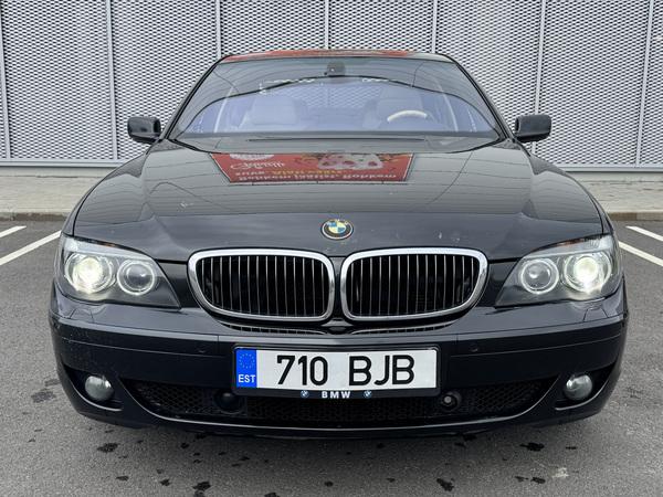 Black BMW 745 2006 in Tallinn, with an engine capacity of 4.50 L and mileage of 265 thousand km for 7000 €, photo 1 on AUTOMOTO.COM.LV