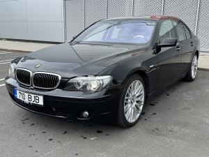 Black BMW 745 2006 in Tallinn, with an engine capacity of 4.50 L and mileage of 265 thousand km for 7000 €, photo 3 on AUTOMOTO.COM.LV