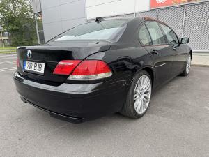 Black BMW 745 2006 in Tallinn, with an engine capacity of 4.50 L and mileage of 265 thousand km for 7000 €, photo 6 on AUTOMOTO.COM.LV