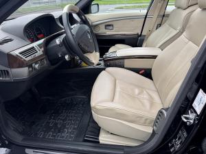 Black BMW 745 2006 in Tallinn, with an engine capacity of 4.50 L and mileage of 265 thousand km for 7000 €, photo 13 on AUTOMOTO.COM.LV