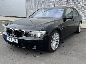 Black BMW 745 2006 in Tallinn, with an engine capacity of 4.50 L and mileage of 265 thousand km for 7000 €, photo 18 on AUTOMOTO.COM.LV