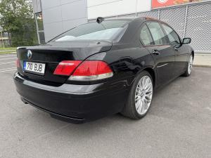 Black BMW 745 2006 in Tallinn, with an engine capacity of 4.50 L and mileage of 265 thousand km for 7000 €, photo 21 on AUTOMOTO.COM.LV