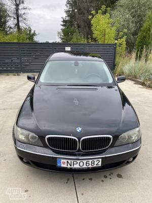 Melns BMW 745 2006 Kauņa, ar dzinēja tilpumu 4.40 L un nobraukumu 480 tūkst. km par 4700 €, foto 4 vietnē AUTOMOTO.COM.LV