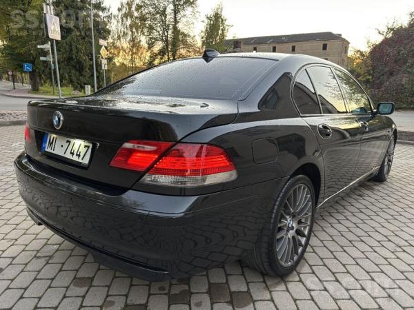 Melns BMW 745 2007 Bauska, ar dzinēja tilpumu 4.50 L un nobraukumu 385 tūkst. km par 7200 €, foto 7 vietnē AUTOMOTO.COM.LV