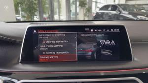 Black BMW 745 2019 in Marijampole, with an engine capacity of 3.00 L and mileage of 225 thousand km for 36999 €, photo 40 on AUTOMOTO.COM.LV
