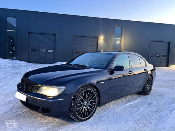 Blue BMW 745 2006 in Vilnius, with an engine capacity of 4.40 L and mileage of 428 thousand km for 3900 €, photo 1 on AUTOMOTO.COM.LV