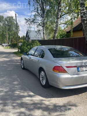 Grey BMW 745 2001 in Riga, with an engine capacity of 4.40 L and mileage of 185 thousand km for 5500 €, photo 3 on AUTOMOTO.COM.LV