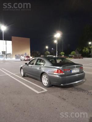 Grey BMW 745 2002 in Riga, with an engine capacity of 4.40 L and mileage of 318 thousand km for 3700 €, photo 5 on AUTOMOTO.COM.LV