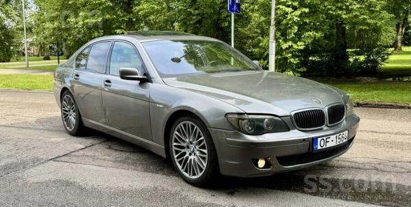 Grey BMW 745 2005 in Jurmala, with an engine capacity of 4.40 L and mileage of 300 thousand km for 4500 €, photo 1 on AUTOMOTO.COM.LV