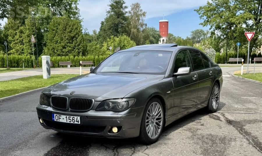 Grey BMW 745 2005 in Jurmala, with an engine capacity of 4.40 L and mileage of 300 thousand km for 4500 €, photo 4 on AUTOMOTO.COM.LV