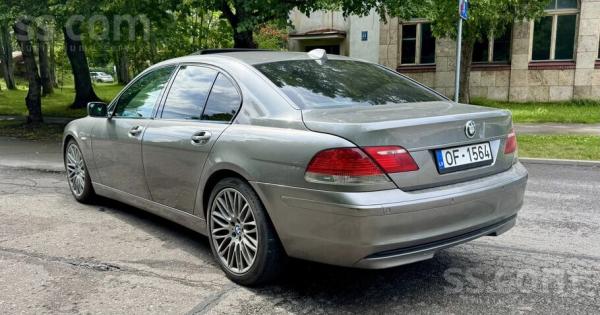 Grey BMW 745 2005 in Jurmala, with an engine capacity of 4.40 L and mileage of 300 thousand km for 4500 €, photo 4 on AUTOMOTO.COM.LV