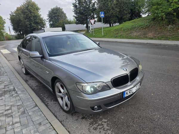 Grey BMW 745 2005 in Kaunas, with an engine capacity of 4.42 L and mileage of 423 thousand km for 3800 €, photo 4 on AUTOMOTO.COM.LV