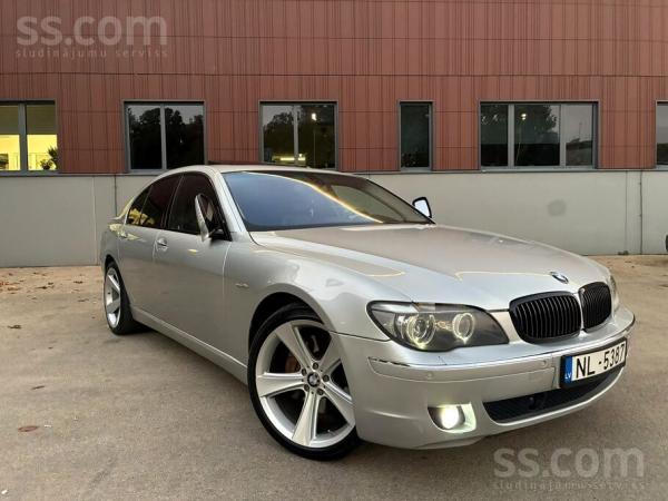 Pelēks BMW 745 2006 Rīga, ar dzinēja tilpumu 4.50 L un nobraukumu 362 tūkst. km par 6200 €, foto 3 vietnē AUTOMOTO.COM.LV