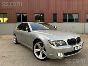 Grey BMW 745 2006 in Riga, with an engine capacity of 4.50 L and mileage of 362 thousand km for 6200 €, photo 3 on AUTOMOTO.COM.LV