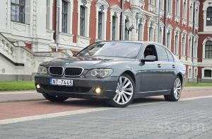 Pelēks BMW 745 2007 Jelgava, ar dzinēja tilpumu 4.40 L un nobraukumu 317 tūkst. km par 3690 €, foto 3 vietnē AUTOMOTO.COM.LV