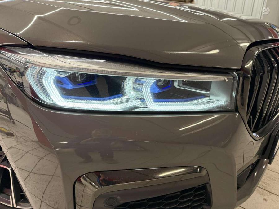 Pelēks BMW 745 2019 Viļņa, ar dzinēja tilpumu 3.00 L un nobraukumu 157 tūkst. km par 45500 €, foto 12 vietnē AUTOMOTO.COM.LV