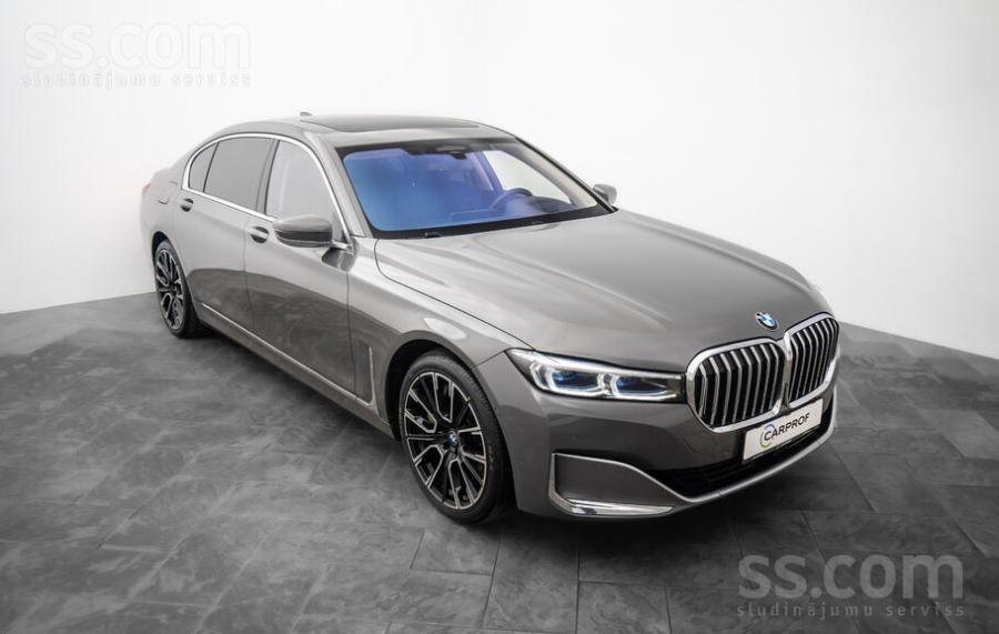 Pelēks BMW 745 2019 Rīga, ar dzinēja tilpumu 3.00 L un nobraukumu 133 tūkst. km par 38900 €, foto 4 vietnē AUTOMOTO.COM.LV