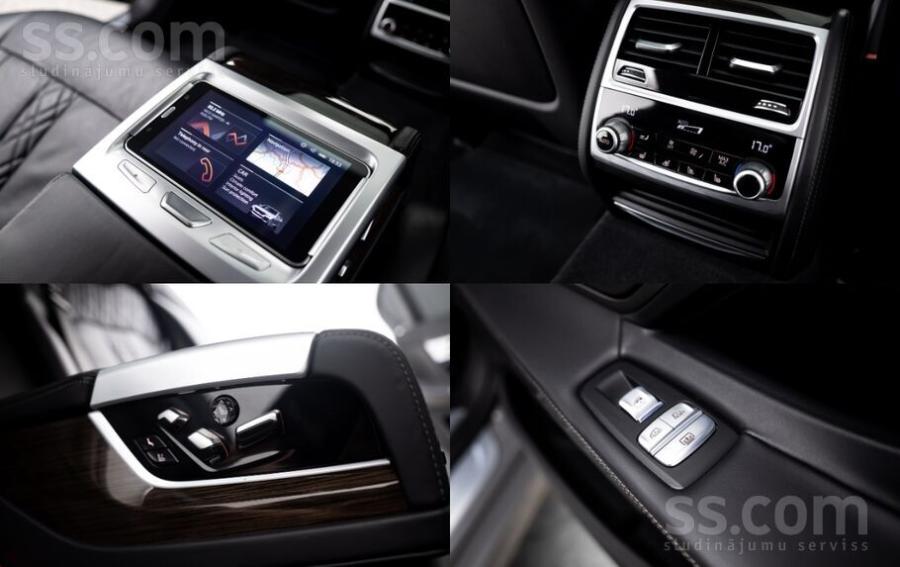 Pelēks BMW 745 2019 Rīga, ar dzinēja tilpumu 3.00 L un nobraukumu 133 tūkst. km par 38900 €, foto 16 vietnē AUTOMOTO.COM.LV