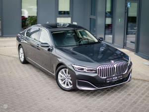 Pelēks BMW 745 2020 Kauņa, ar dzinēja tilpumu 3.00 L un nobraukumu 182 tūkst. km par 34450 €, foto 4 vietnē AUTOMOTO.COM.LV