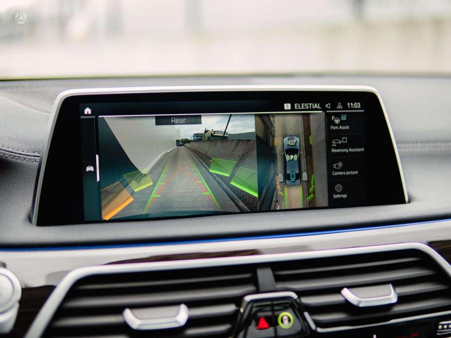 Pelēks BMW 745 2020 Kauņa, ar dzinēja tilpumu 3.00 L un nobraukumu 182 tūkst. km par 34450 €, foto 20 vietnē AUTOMOTO.COM.LV
