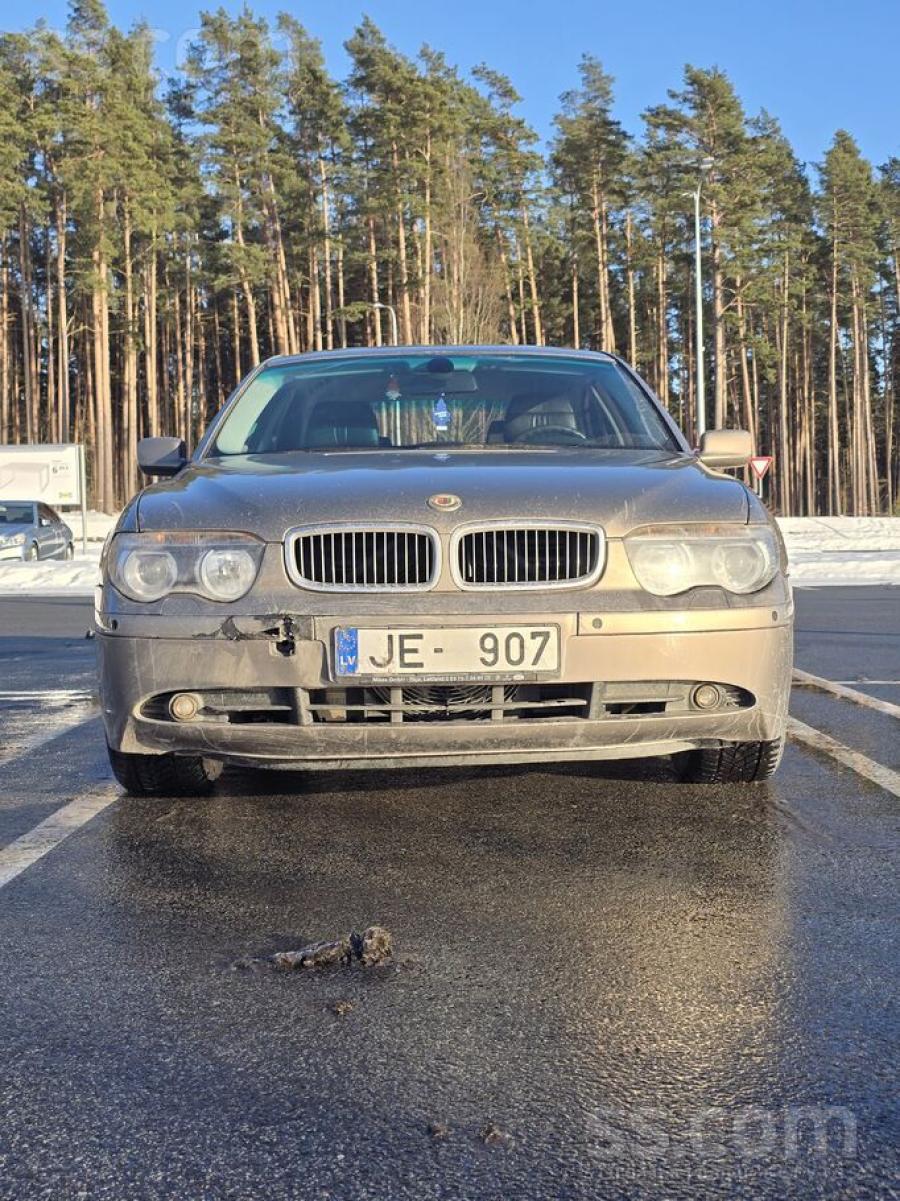 BMW 745 2002 in Riga, with an engine capacity of 4.40 L and mileage of 295 thousand km for 3100 €, photo 20 on AUTOMOTO.COM.LV
