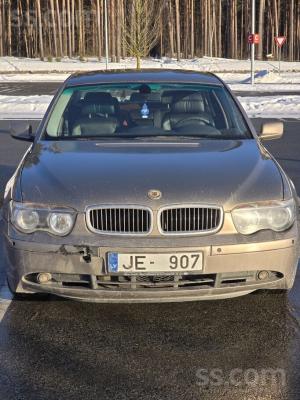 BMW 745 2002 in Riga, with an engine capacity of 4.40 L and mileage of 295 thousand km for 3100 €, photo 21 on AUTOMOTO.COM.LV