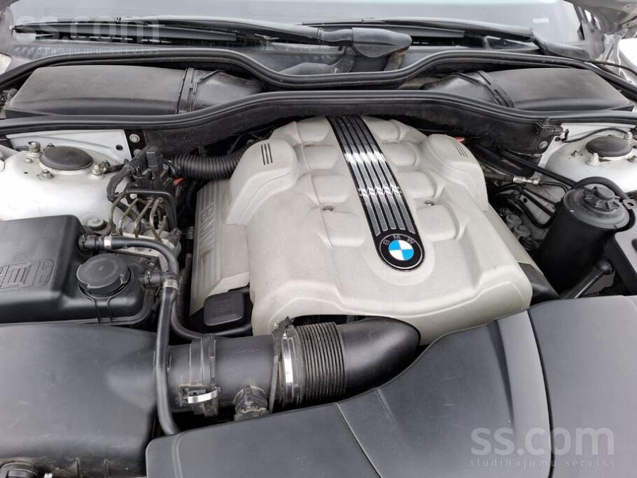 BMW 745 2003 in Riga, with an engine capacity of 4.40 L and mileage of 249 thousand km for 5500 €, photo 9 on AUTOMOTO.COM.LV