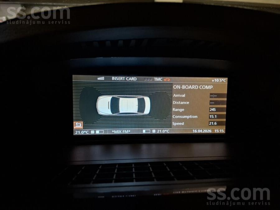 BMW 745 2003 in Riga, with an engine capacity of 4.40 L and mileage of 249 thousand km for 5500 €, photo 19 on AUTOMOTO.COM.LV