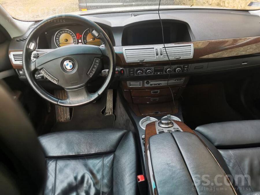 BMW 745 2006 Jēkabpils, ar dzinēja tilpumu 4.50 L un nobraukumu 361 tūkst. km par 5800 €, foto 6 vietnē AUTOMOTO.COM.LV