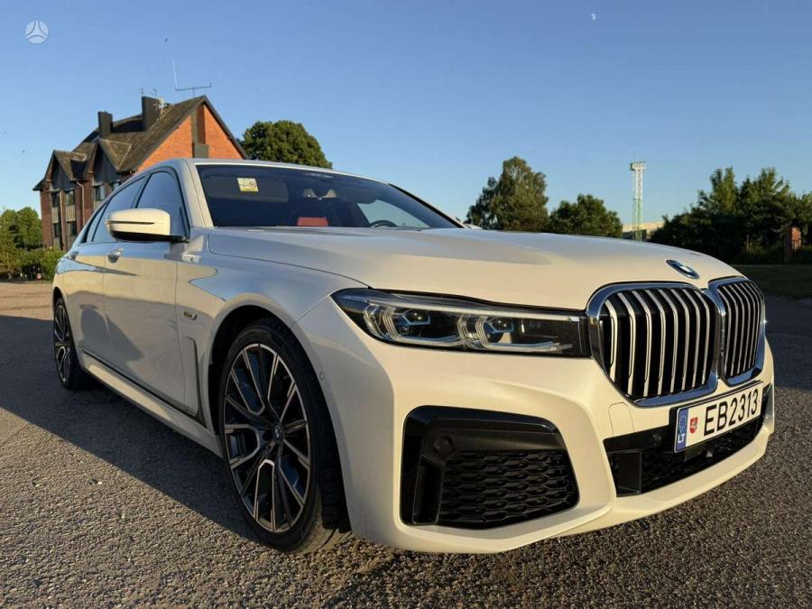 Balts BMW 745 2021 Klaipėda, ar dzinēja tilpumu 3.00 L un nobraukumu 142 tūkst. km par 45000 €, foto 5 vietnē AUTOMOTO.COM.LV