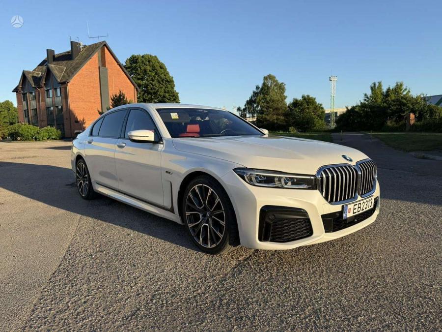Balts BMW 745 2021 Klaipėda, ar dzinēja tilpumu 3.00 L un nobraukumu 142 tūkst. km par 45000 €, foto 12 vietnē AUTOMOTO.COM.LV