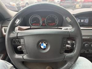 Black BMW 750 2007 in Talsi, with an engine capacity of 5.00 L and mileage of 164 thousand km for 6497 €, photo 19 on AUTOMOTO.COM.LV