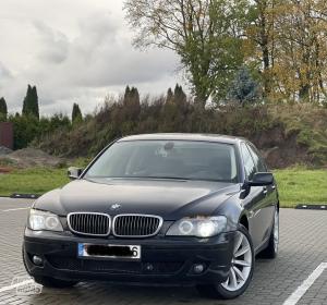 Melns BMW 750 2007 Klaipėda, ar dzinēja tilpumu 4.80 L un nobraukumu 164 tūkst. km par 4650 €, foto  vietnē AUTOMOTO.COM.LV