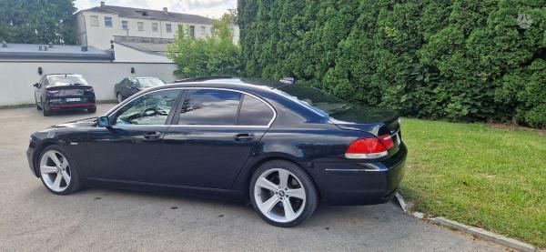 Melns BMW 750 2006 Mažeikiai, ar dzinēja tilpumu 4.80 L un nobraukumu 211 tūkst. km par 5100 €, foto 5 vietnē AUTOMOTO.COM.LV